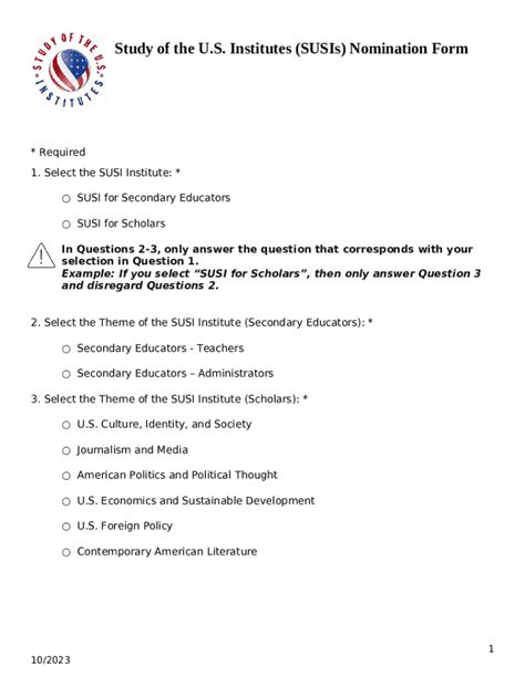 2024 Susi For Educators Application Doc Template Pdffiller