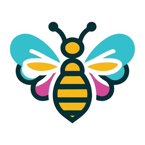 Cute Bee Illustration Design 47466218 Vector Art At Vecteezy
