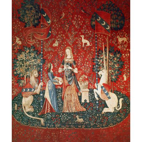 Lady With Unicorn Sense Of Smell
