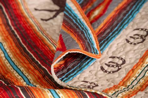 Western Frontier Quilt Set Southwest Quilts Your Western Decor