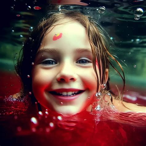 Realistic Under Water Model Portraits Midjourney Prompt Promptbase