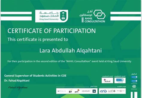 Lara Abdullah On Linkedin Certificateofparticipation