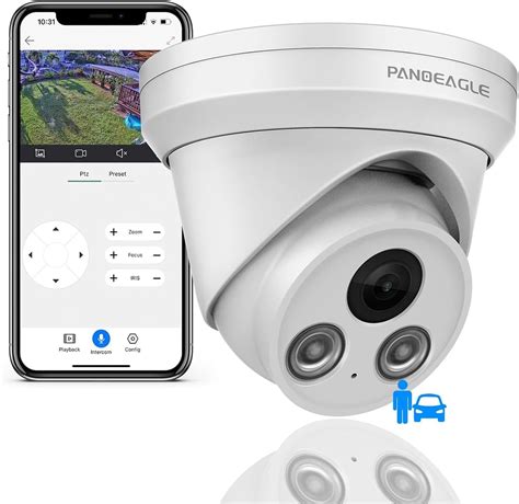 Marquis 4mp Poe Ip Turret Dome Camera With Audio Ip