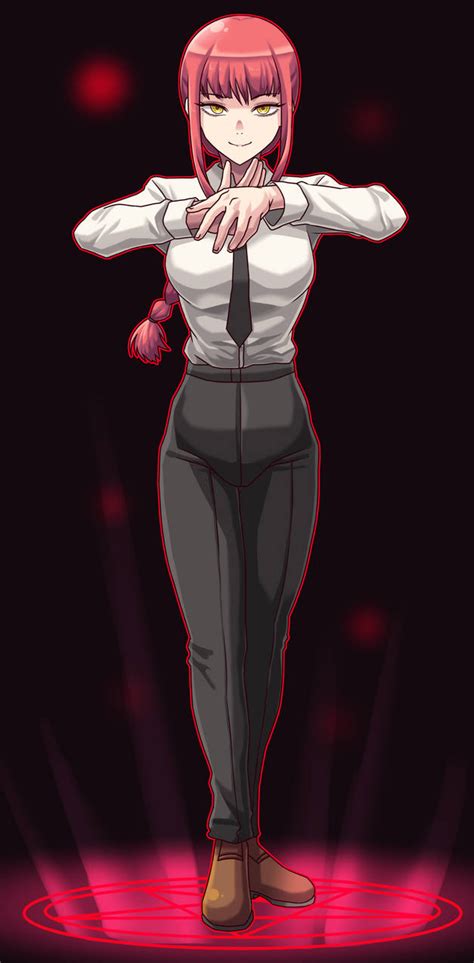 Makima Using Devils Power By Toothbrushking On Deviantart