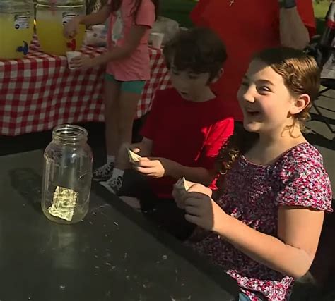 Community Rallies To Support Young Siblings After Their Lemonade Money