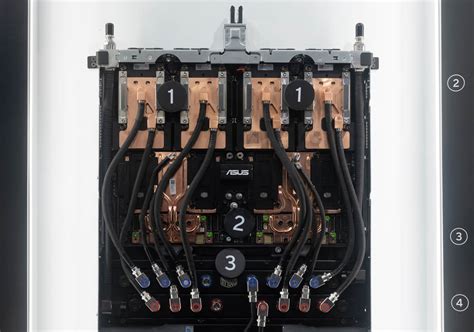 Asus Ai Pod Nvidia Gb300 Node Rear To Mid Liquid Cooling Servethehome