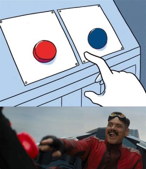 Red Button Blue Button Choose Red Carrey Blank Template Imgflip