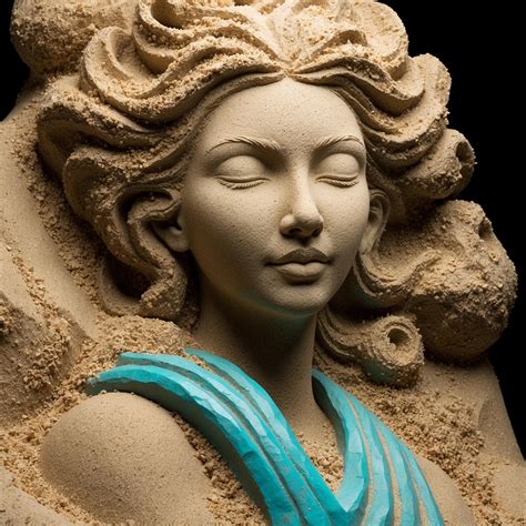 Download Ai Generated Sand Statue Royalty Free Stock Illustration Image Pixabay