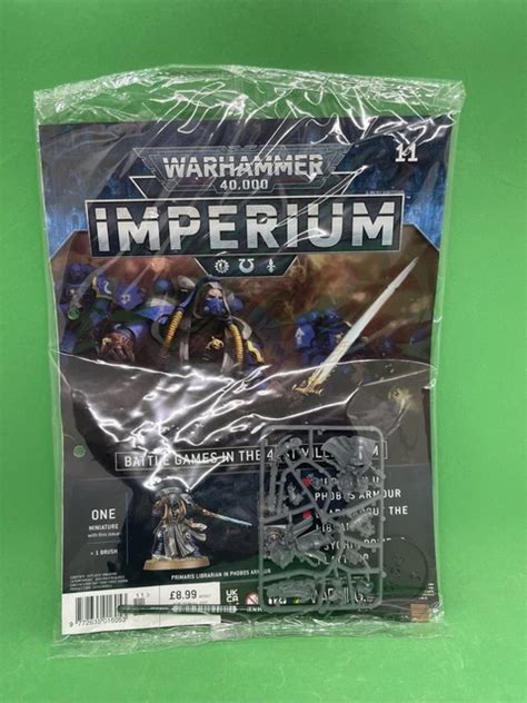 Warhammer 40k Imperium Issue 11 Bibliotecario Space Marine In Phobos