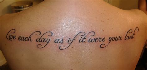 Inspirational Quotes Tattoos For Girls