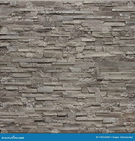 Strip Parallels Stone Wall Cladding Texture Black Map For 3d Graphics