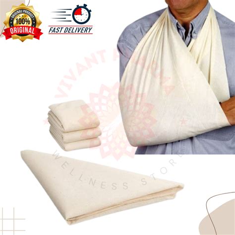 Ready Stock Triangular Bandage 90cmx90cmx127cm 1s Kain Anduh Tiga Segi Shopee Malaysia
