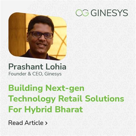 Ca Krishna Kumar Jain On Linkedin Building Next Gen Technology Retail Solutions For Hybrid Bharat