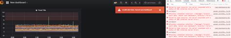 Invalid Alert Data Cannot Save Dashboard Alerting Grafana Labs Community Forums