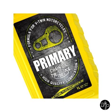 Mcs Primary Chain Case Oil 1 Liter Harley Danish Motorcycle Parts