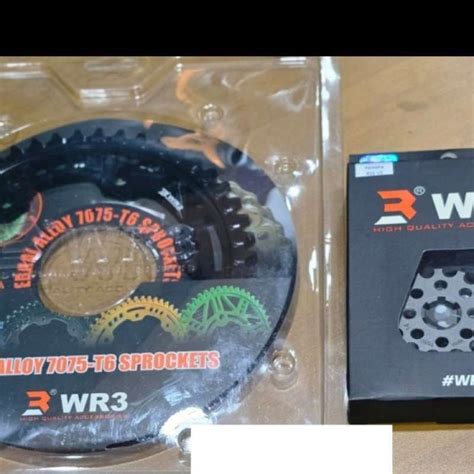 Jual Gear Wr3 R15 V3 Mt15 Set Depan Belakang Rantai Oring Pnp Gir Set Xsr155 Sp R15v3 Di