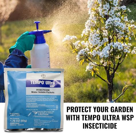 Insecticida Tempo Ultra Wsp Bayer Asesino De Insectos De Cama Asesino De Abejas Carpintero