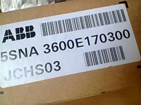 Abb 5sna3600e170300 Igbt Power Module 3600a 1700v New At ₹ 116600 In