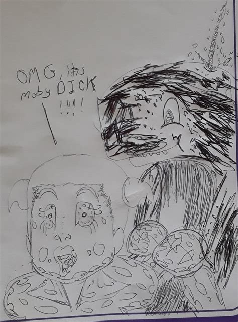 Moby Dick Is Large And In Charge By Rickchart On Deviantart