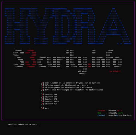 Cracker Avec Hydra Script Perso