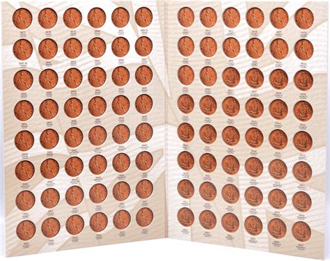 1877 1967 Great British Half Penny Coin Collection Album Coin Album