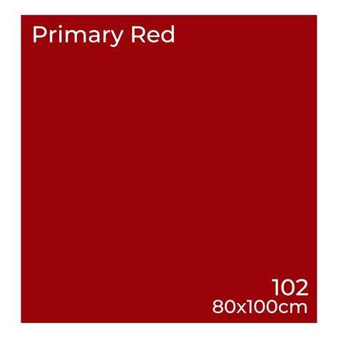 Camerastuff Gel Colour Filter Sheet Primary Red 80x100cm 0 055mm