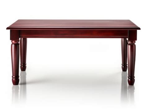 Premium Ai Image Table On White Background