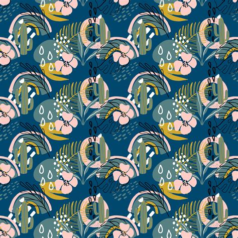 Palm Leaf Pattern Vector Art Icons And Graphics For Free Download