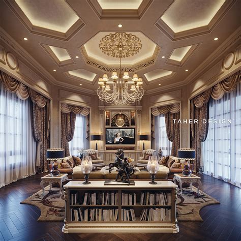 Luxury Mansion Interior Dubai Behance