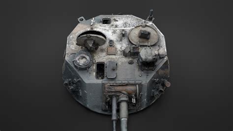 Combat Module Bmd 4m Bakhcha U Turret Photoscan 3d Model Cgtrader