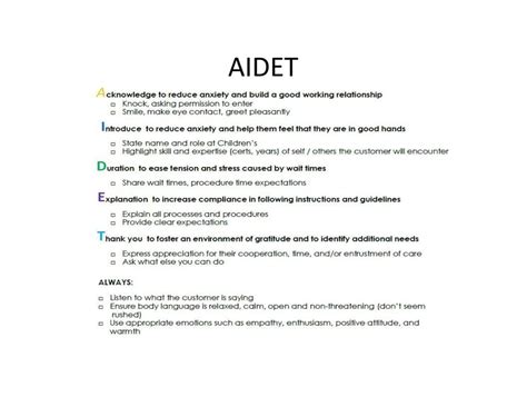 The Ultimate Guide To Aidet Nursing Transforming Patient Interactions