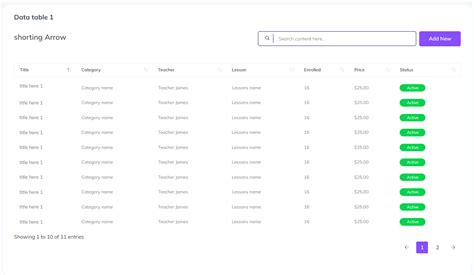 10 Best Bootstrap Table Templates And Examples Themeselection