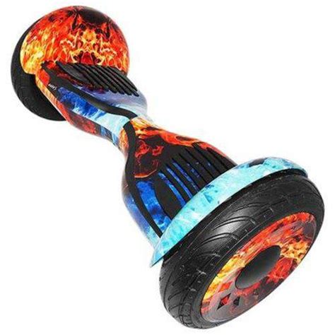 🏷️【tudo Sobre】→ Skate Elétrico Hoverboard 10 Fogo E Gelo Com Led E Bluetooth Foston