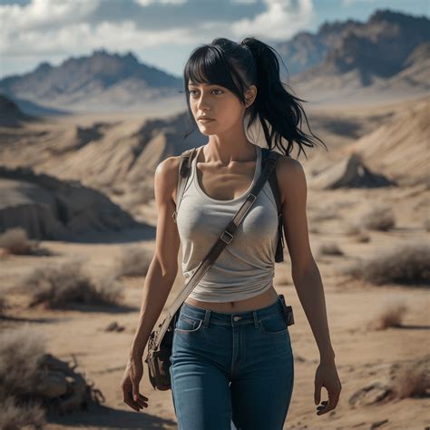 Ella Purnell Hot Look From The Fallout Rfamousfacesaiart