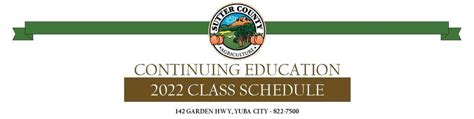 Continuing Education Class Sutter County Agricultural Commissioners