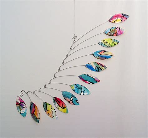 Mobile Venice Wave Kinetic Hanging Mobile Art Sculpture