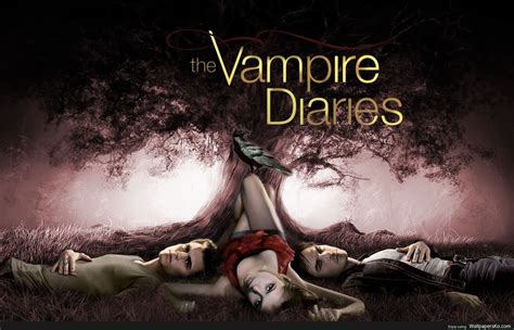 Vampire Diaries Logo Wallpapers Wallpaper Cave