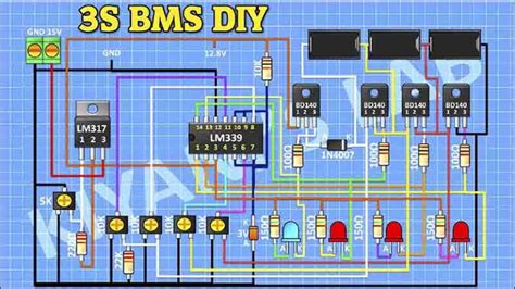 How To Make 3s Bms 18650 Li Ion Cell Diy Tronicspro