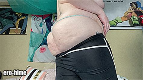 Spandex Shorts Struggling Ero Hime Clips4sale