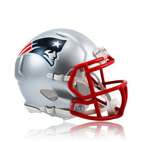 New England Patriots Nfl Riddell Speed Revolution Mini Helmet Nfl