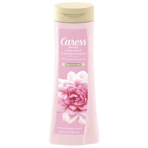 Caress Body Wash White Peach And Orange Blossom Daily Silk Moisturizing Same Day Delivery Or
