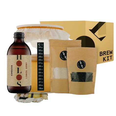 Kombucha Brewing Kit With Scoby