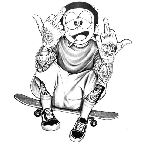 Graffiti Gambar Doraemon 58 Koleksi Gambar