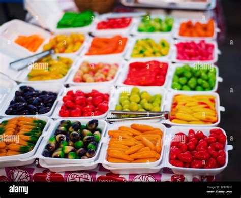 Assorted Candy For Sale At A Market In Ayuthaya Thailand Southeast
