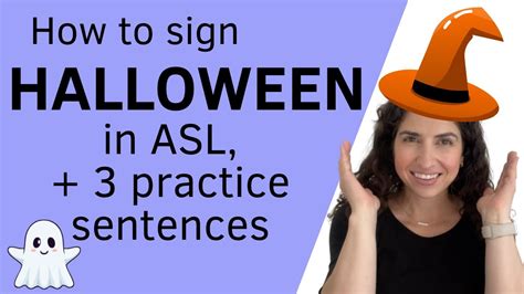 Sign Language Halloween Night Halloween Bonfire Night Signalong