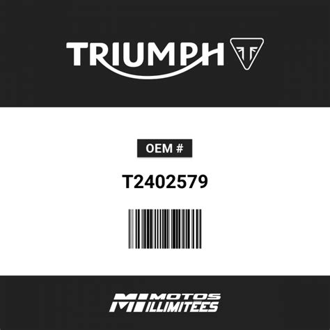 Triumph Decal Fuel Tank T2402579 Fortnine