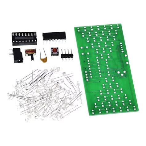 Hourglass Shaped Led Flashing Light Diy Kit Tempero Systems Shopping