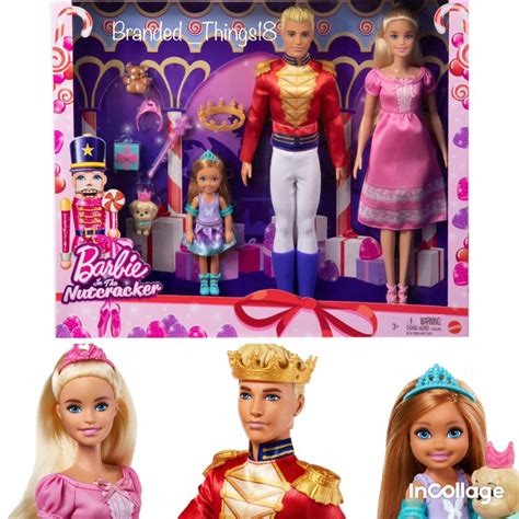 Jual Barbie Nutcrackers Doll Playset Nutcracker Nutcraker Kingdom Boneka Original Asli Berbi