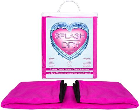 Vivilo Splash Dry Waterproof Sex Blanket Queen Size 50″ × 60″ Dual