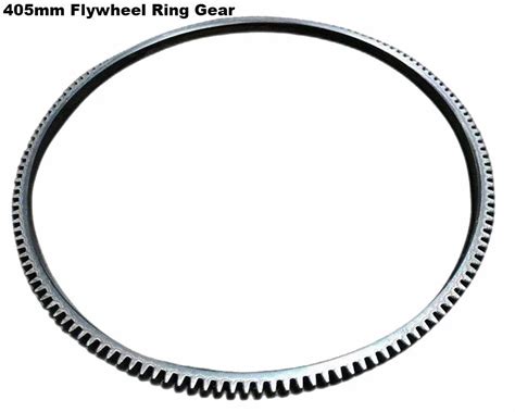 Light Vehicle Stainless Steel 405mm Flywheel Ring Gear For Automobile